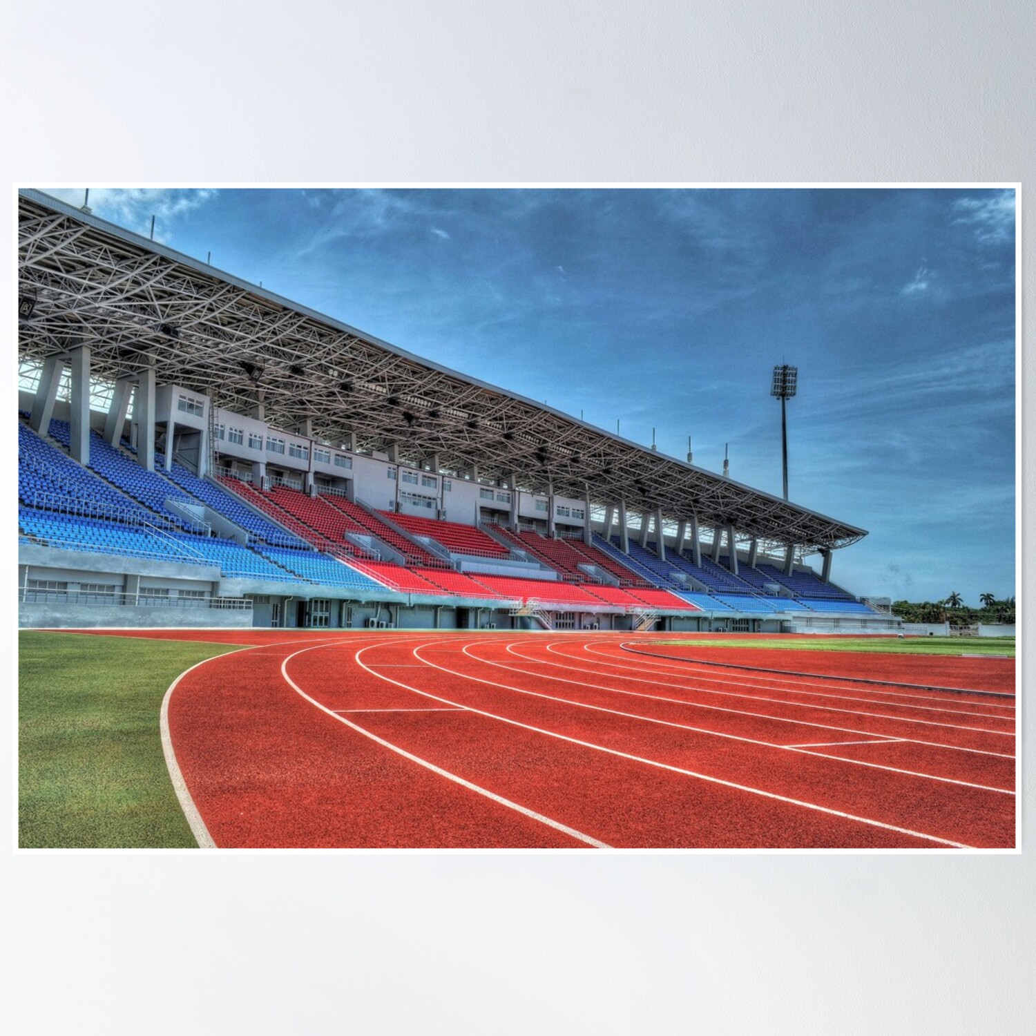 Thomas Robinson Stadium In Nassau, The Bahamas Poster Wall Art, Modern ...