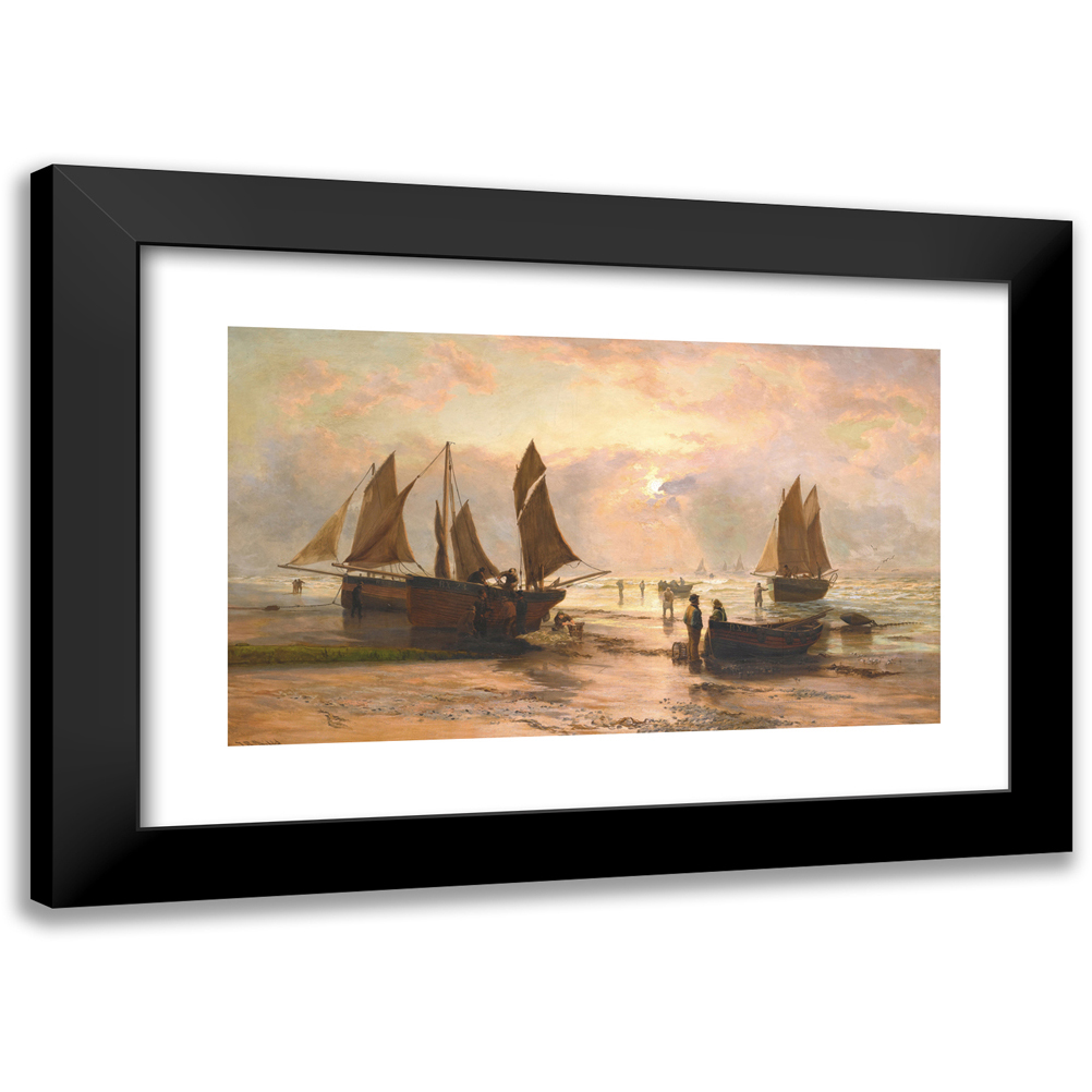 Thomas Rose Miles 24x16 Black Modern Framed Museum Art Print Titled ...