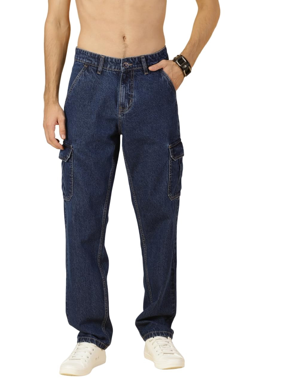 Thomas Scott Men'S | Relaxed Fit | Mild Wash | Wide Leg | Baggy Fit ...