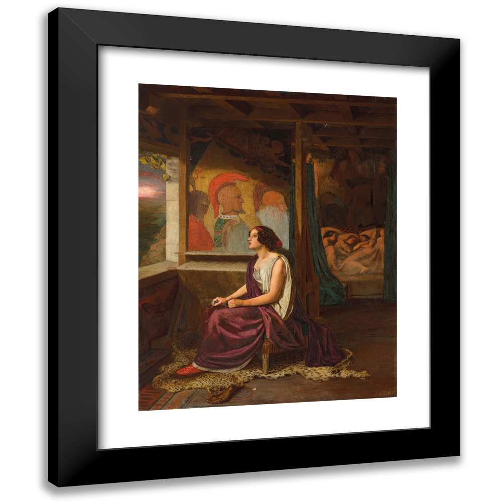 Thomas Seddon 19x24 Black Modern Framed Museum Art Print Titled ...