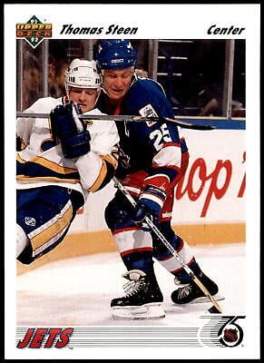 Thomas Steen #181b 1991-92 Upper Deck - Walmart.com