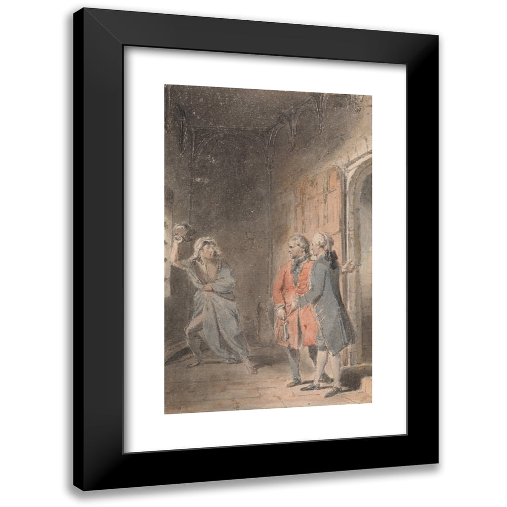 Thomas Stothard 11x14 Black Modern Framed Museum Art Print Titled ...