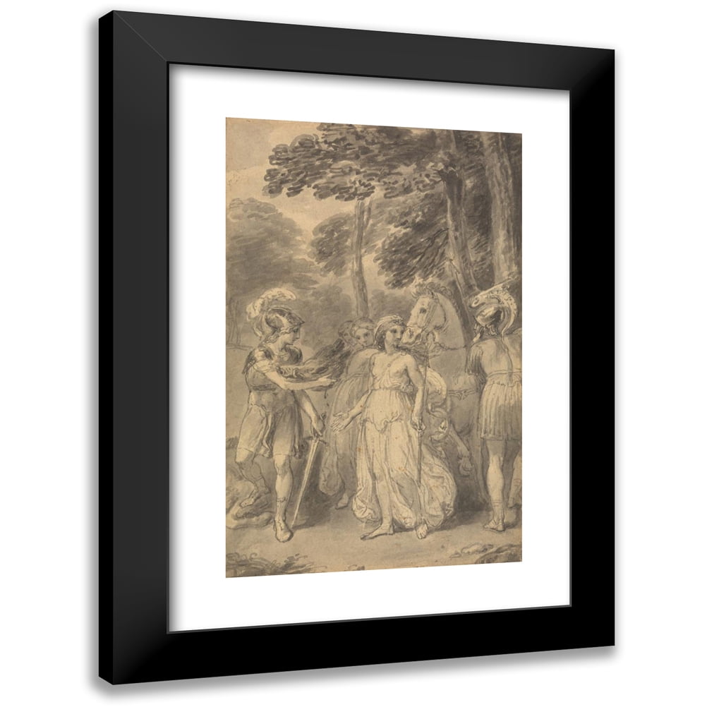Thomas Stothard 11x14 Black Modern Framed Museum Art Print Titled - One ...