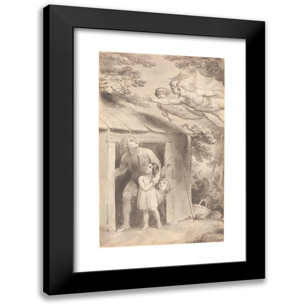 Thomas Stothard 13x18 Black Modern Framed Museum Art Print Titled ...