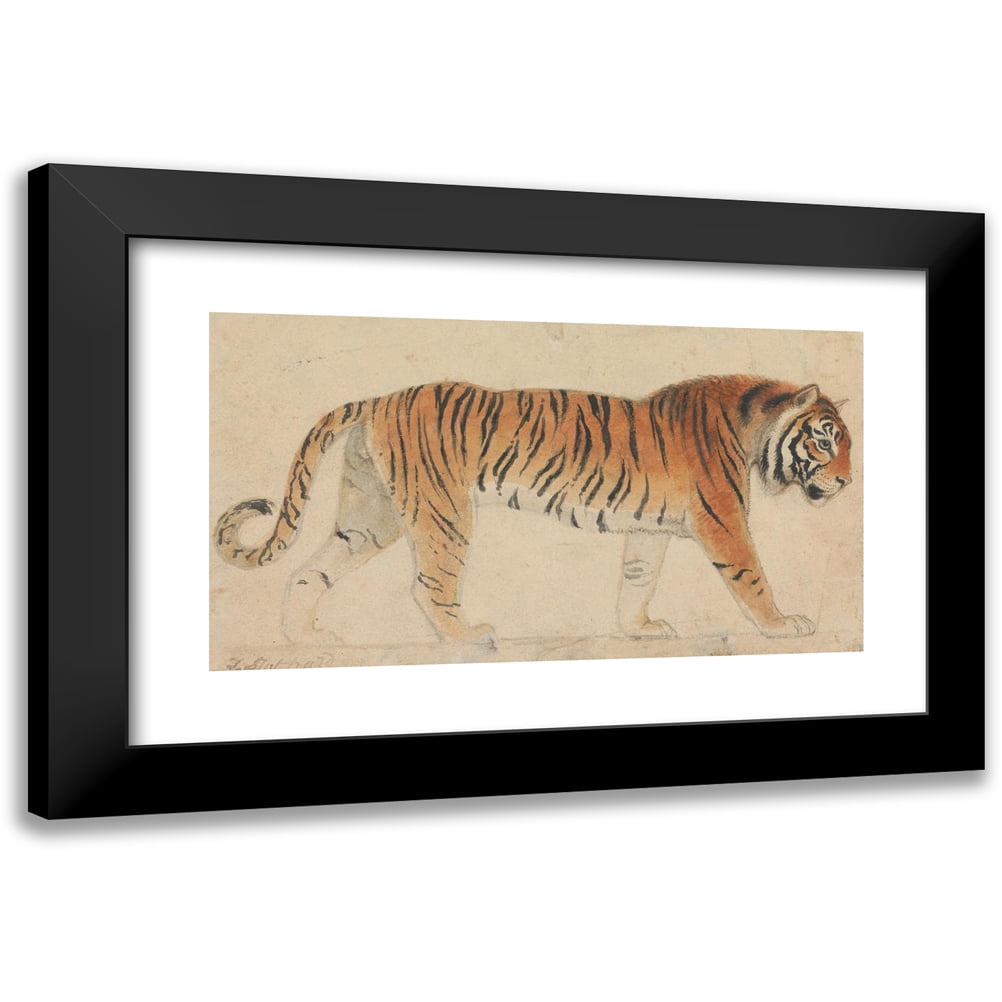 Thomas Stothard 14x10 Black Modern Framed Museum Art Print Titled - A ... Thomas Stothard 14x10 Black Modern Framed Museum Art Print Titled - A ...