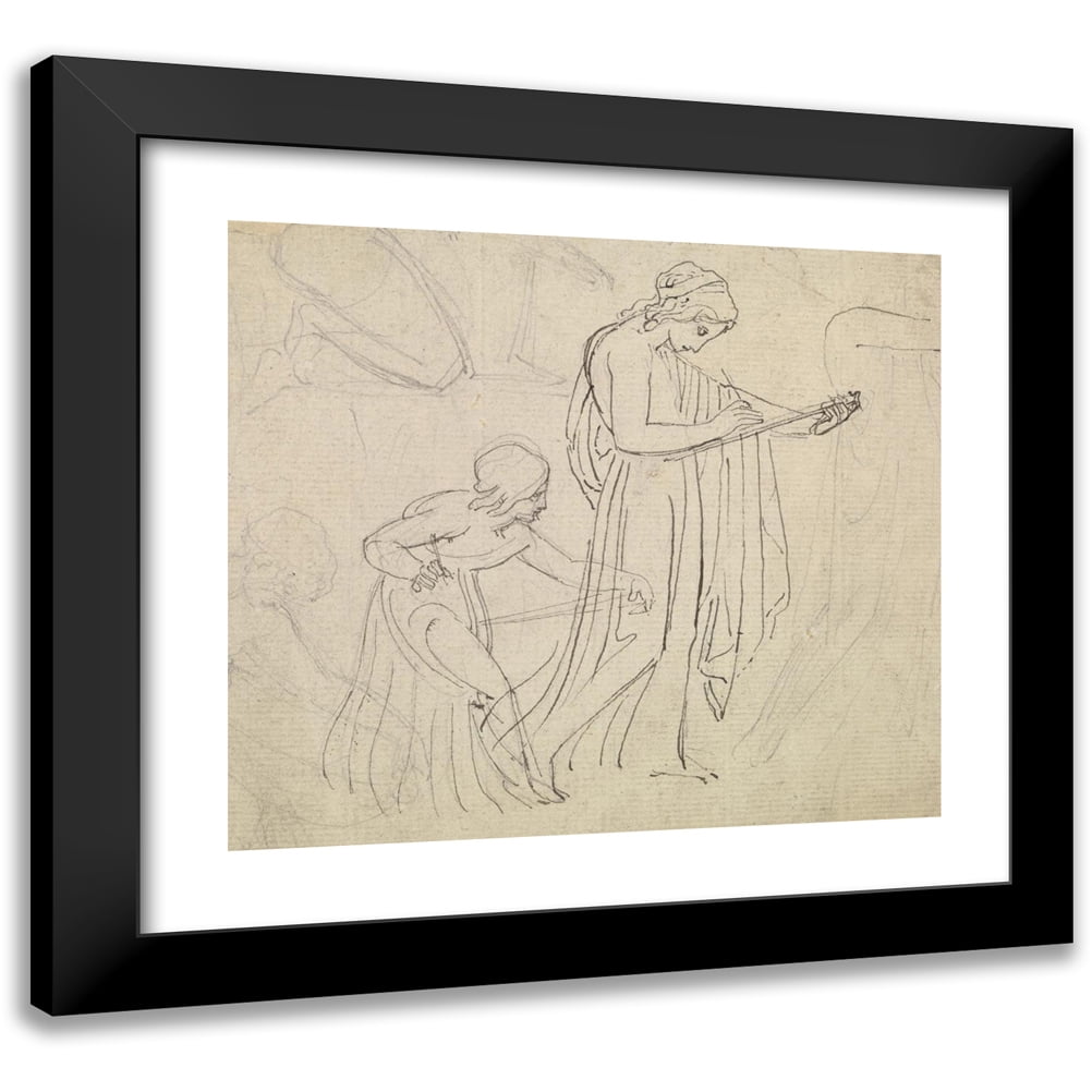 Thomas Stothard 14x12 Black Modern Framed Museum Art Print Titled ...