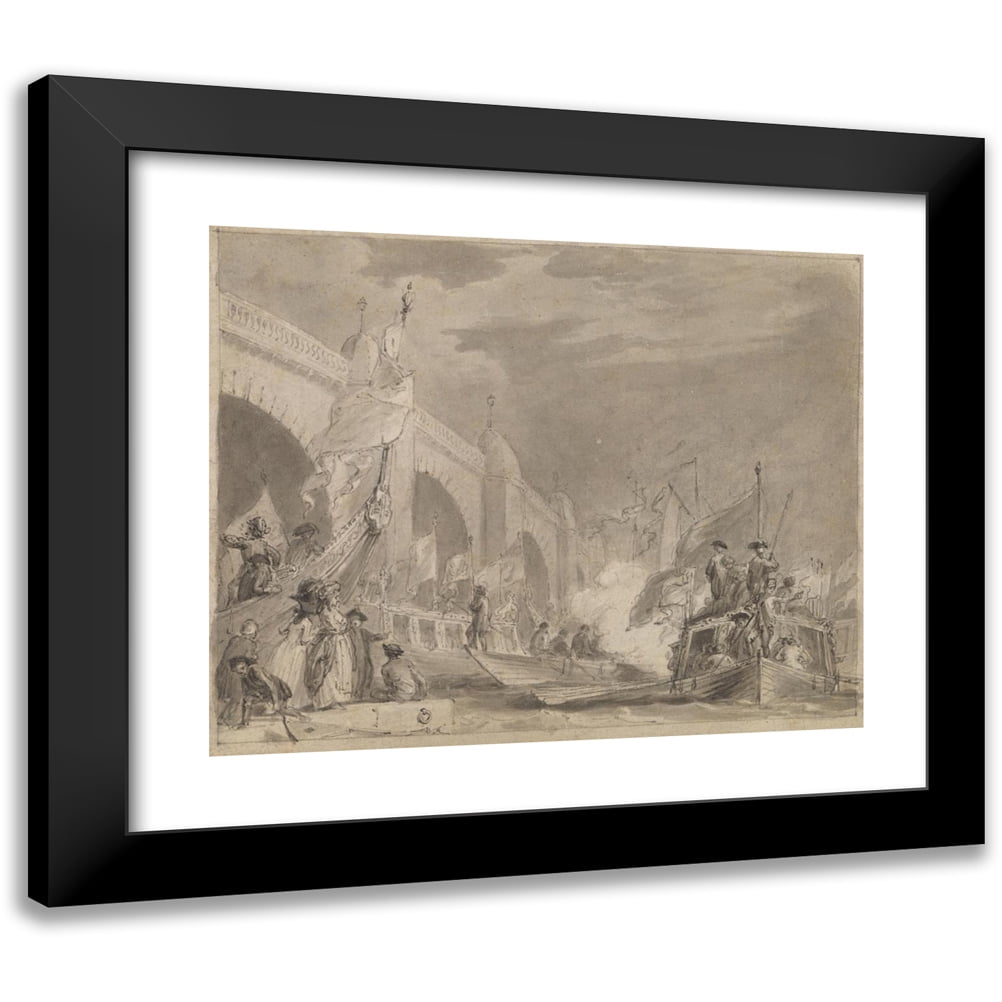 Thomas Stothard 14x12 Black Modern Framed Museum Art Print Titled ...