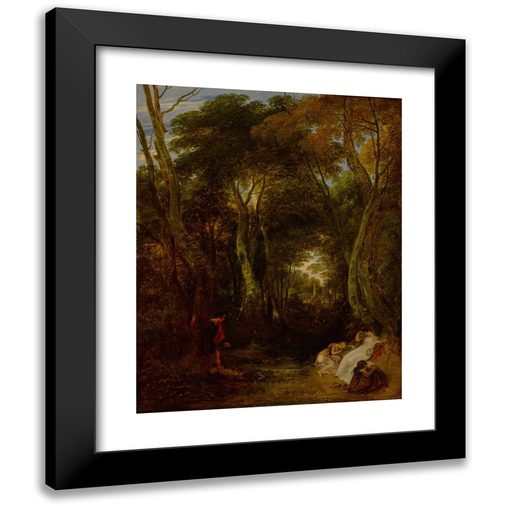 Thomas Stothard 15x18 Black Modern Framed Museum Art Print Titled ...