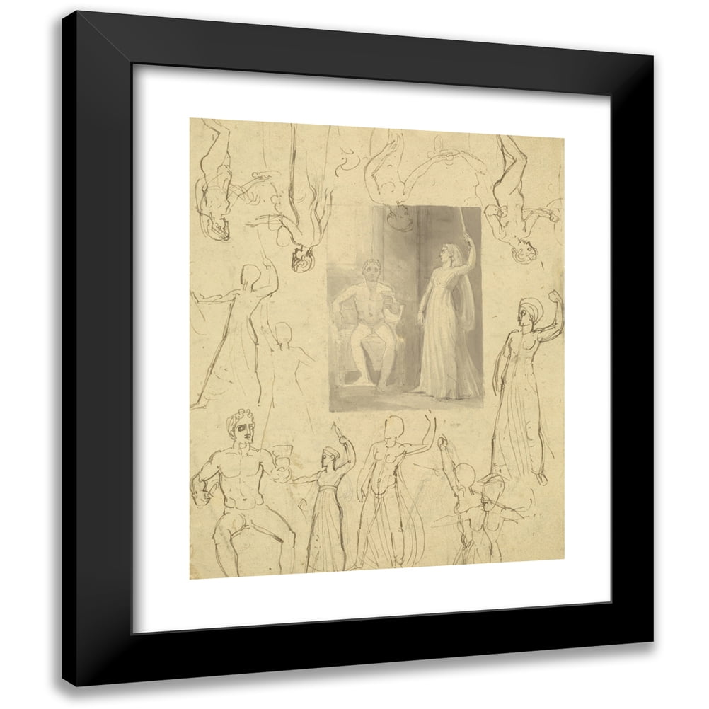 Thomas Stothard 15x18 Black Modern Framed Museum Art Print Titled ...