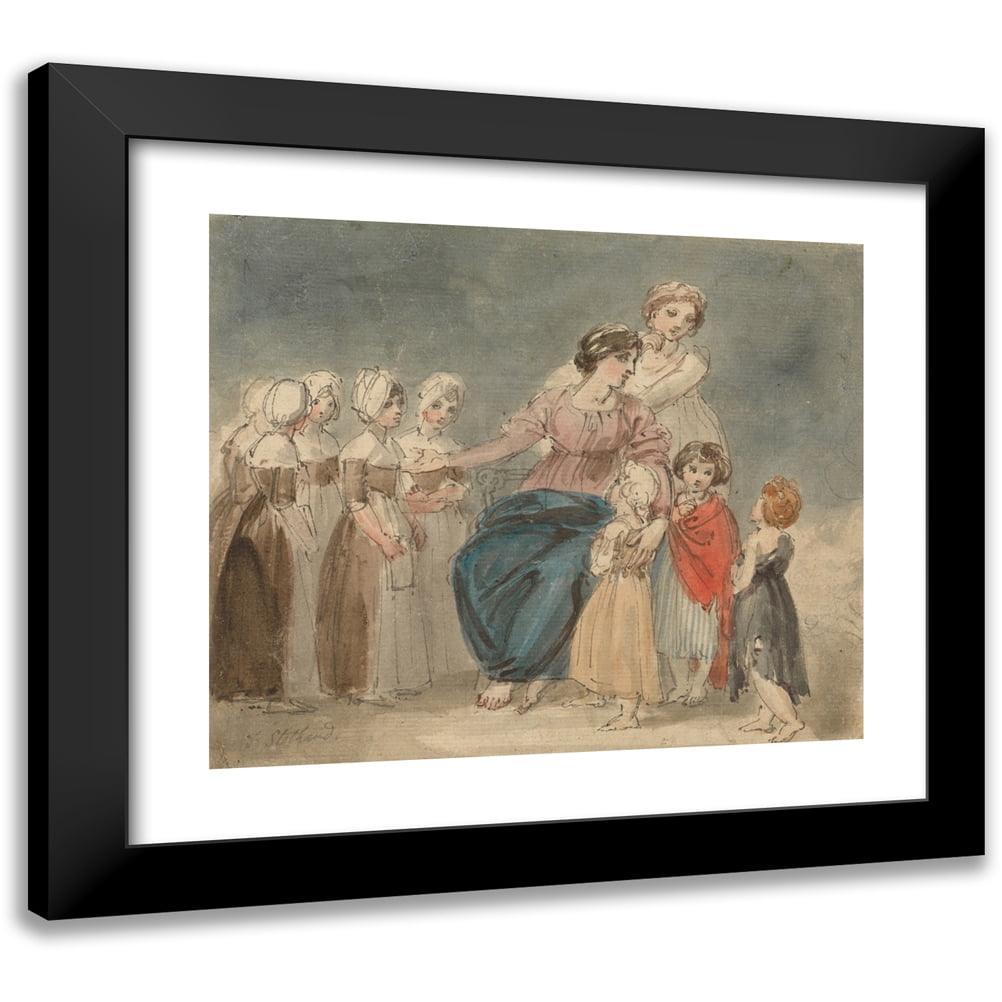 Thomas Stothard 17x15 Black Modern Framed Museum Art Print Titled ...