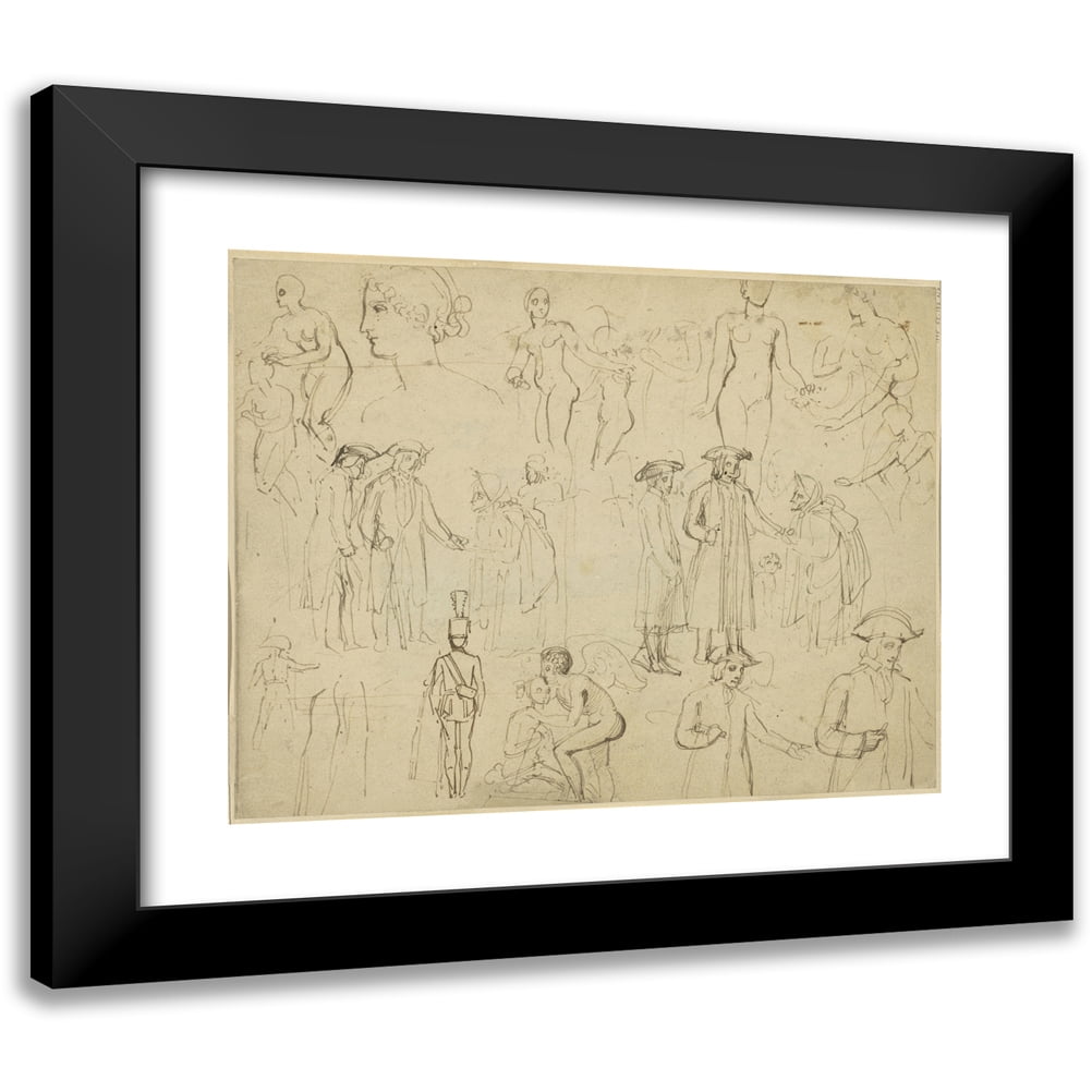 Thomas Stothard 18x15 Black Modern Framed Museum Art Print Titled ...