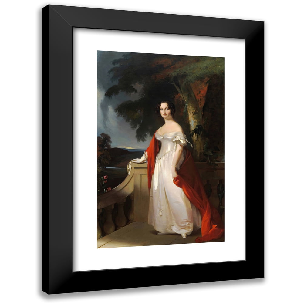 Thomas Sully 11x14 Black Modern Framed Museum Art Print Titled - Mrs ...