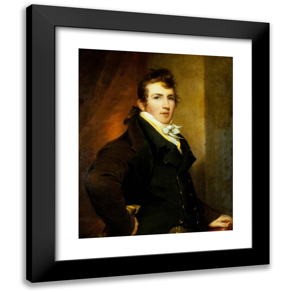 Thomas Sully 12x14 Black Modern Framed Museum Art Print Titled ...