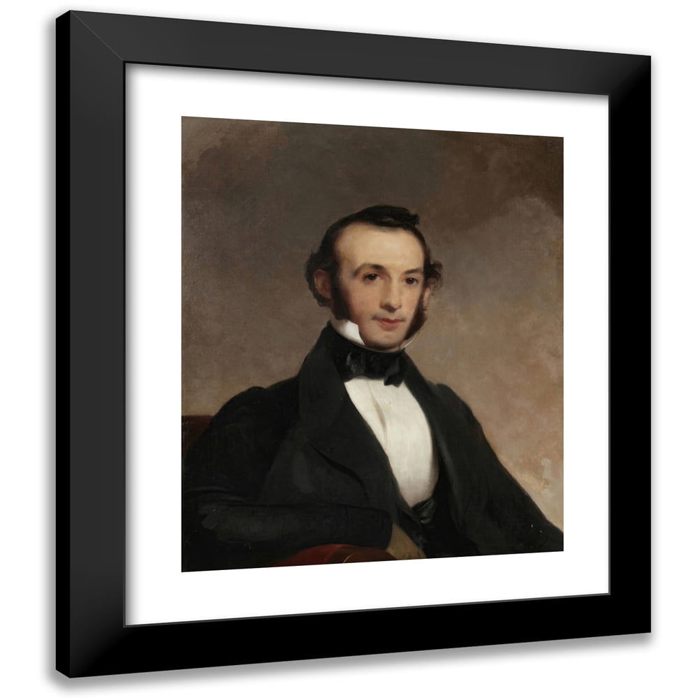 Thomas Sully 15x17 Black Modern Framed Museum Art Print Titled - George ...