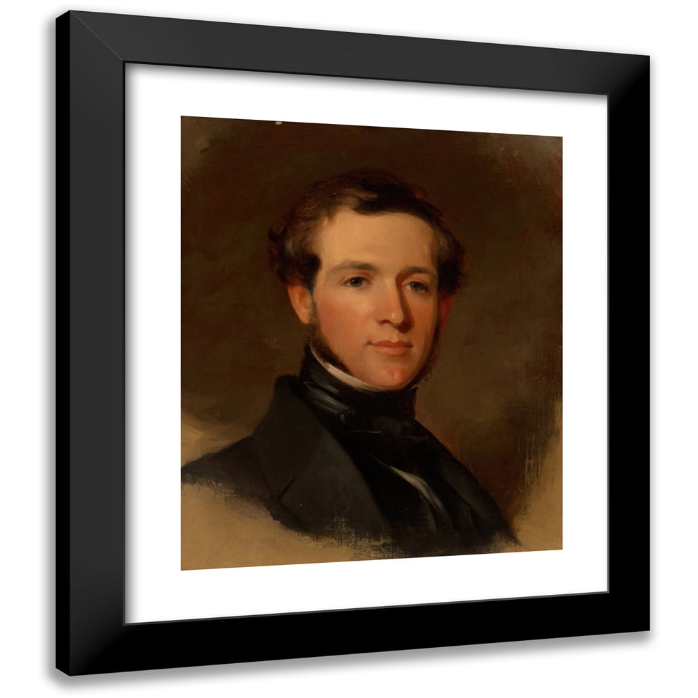 Thomas Sully 15x17 Black Modern Framed Museum Art Print Titled - Jacob ...