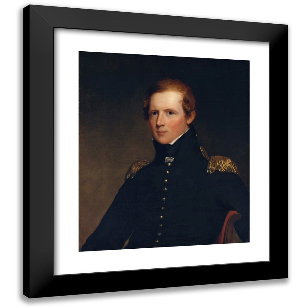 Thomas Sully 15x17 Black Modern Framed Museum Art Print Titled - Major ...