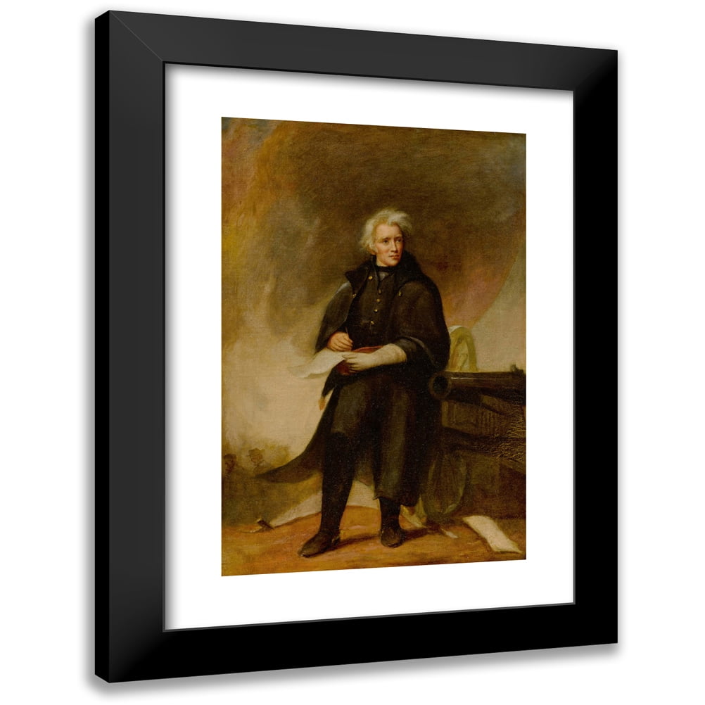 Thomas Sully 17x24 Black Modern Framed Museum Art Print Titled ...