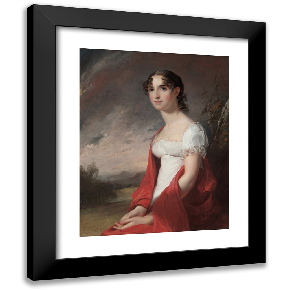 Thomas Sully 20x24 Black Modern Framed Museum Art Print Titled ...