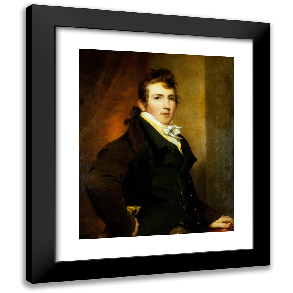 Thomas Sully 20x24 Black Modern Framed Museum Art Print Titled ...