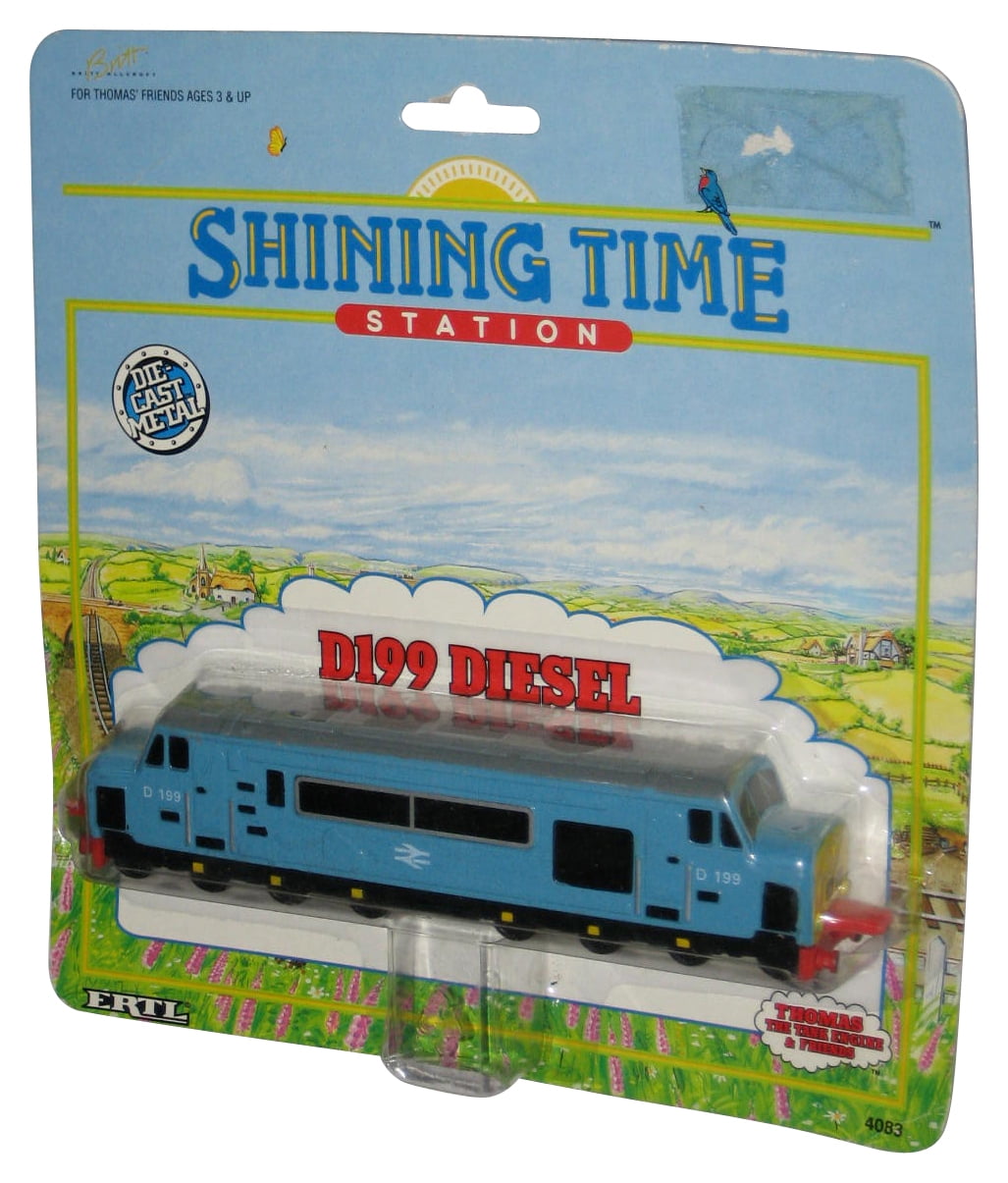 Thomas Tank Engine Shining Time Station D199 Diesel Ertl Die Cast Metal ...
