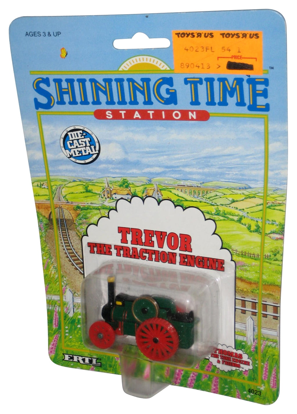 Thomas Tank Engine Shining Time Station Trevor Traction (1992) Ertl Die ...