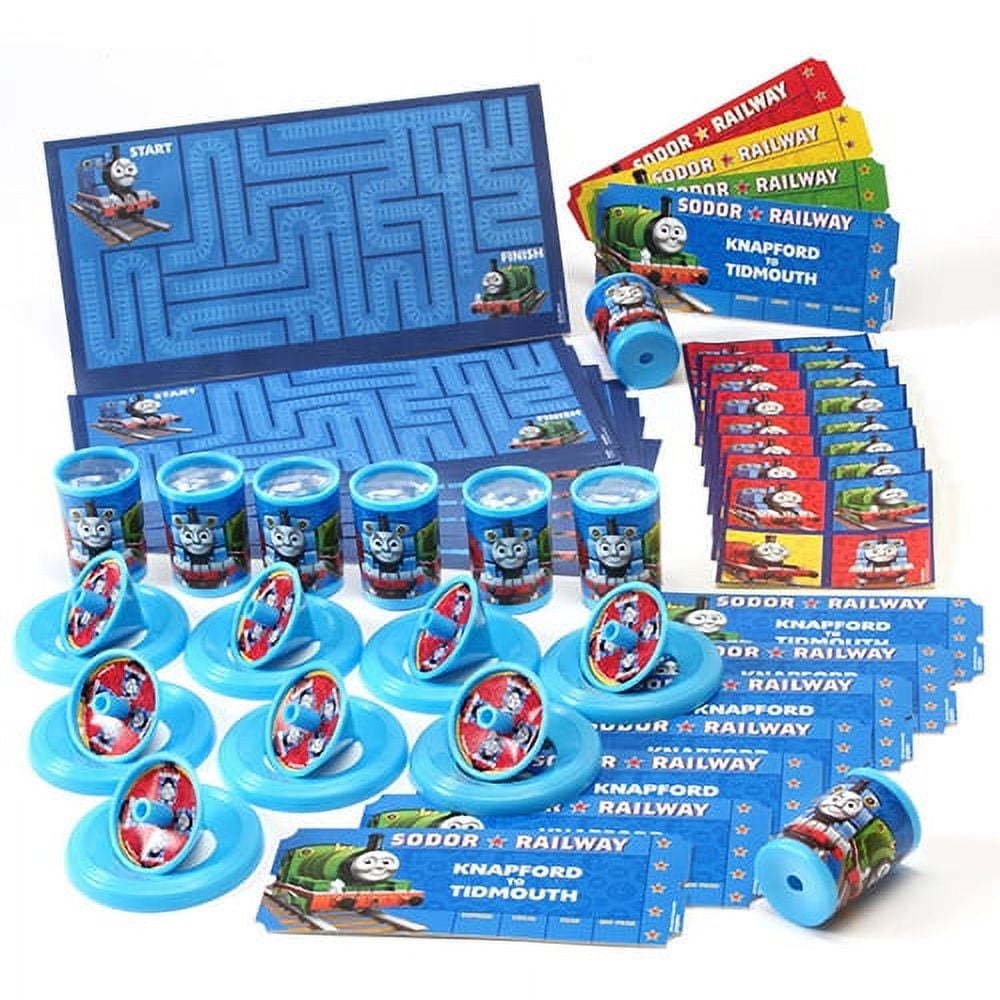 Thomas The Train Party Favor Mega Value Pack with Spinning Tops ...