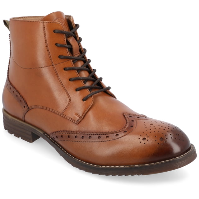 Thomas & Vine Edison Wingtip Ankle Boot - Walmart.com