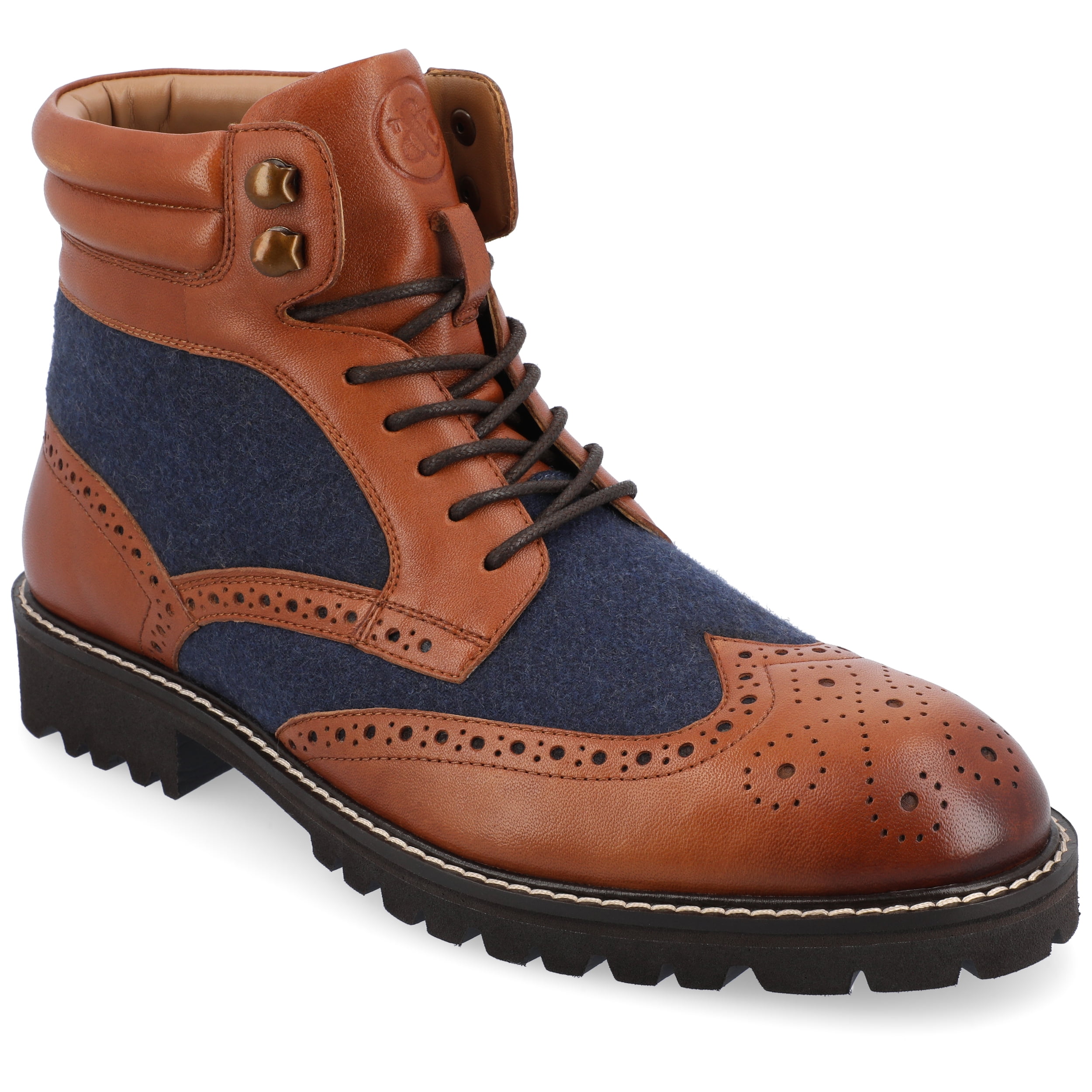 Thomas & Vine Graham Wingtip Ankle Boot - Walmart.com