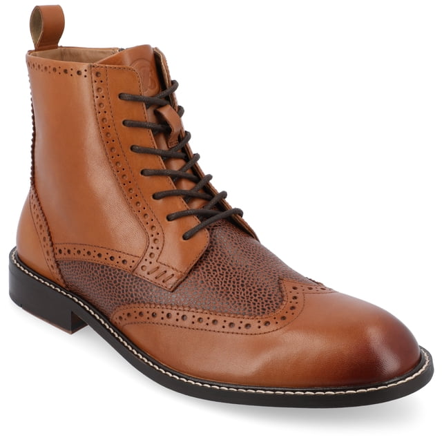 Thomas & Vine Legacy Tru Comfort Foam Wingtip Ankle Boot - Walmart.com