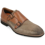 Thomas & Vine Mens Artemis Chisel Toe Double Monk Strap Dress Shoe ...