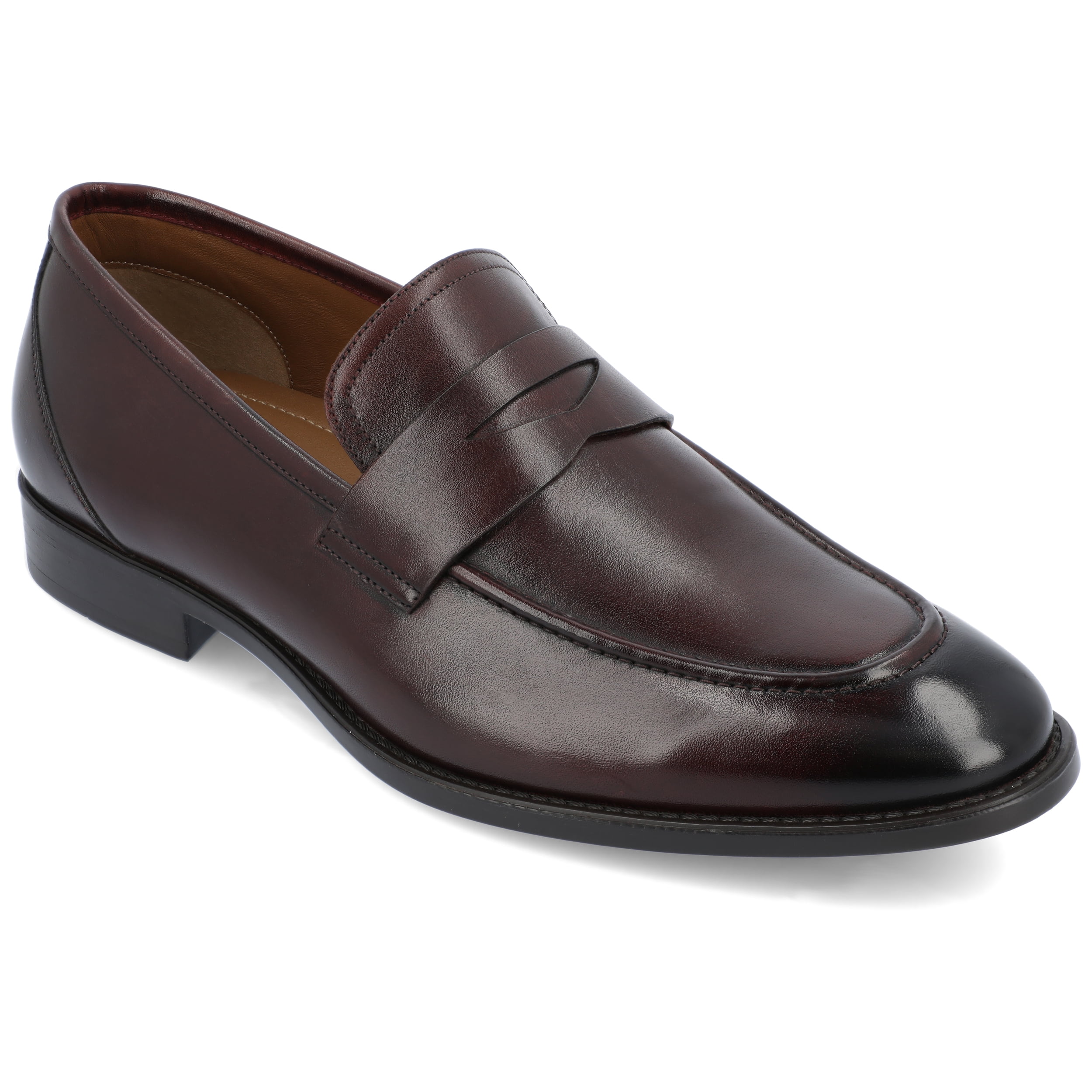Thomas & Vine Mens Bishop Slip-on Apron Toe Loafer, Widths Available ...