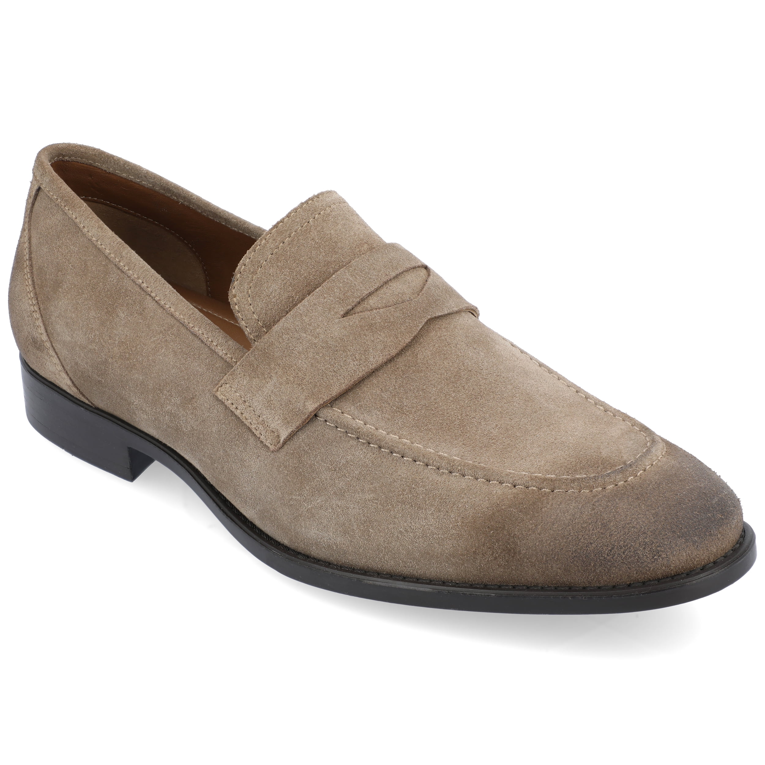 Thomas & Vine Mens Bishop Slip-on Apron Toe Loafer, Widths Available ...
