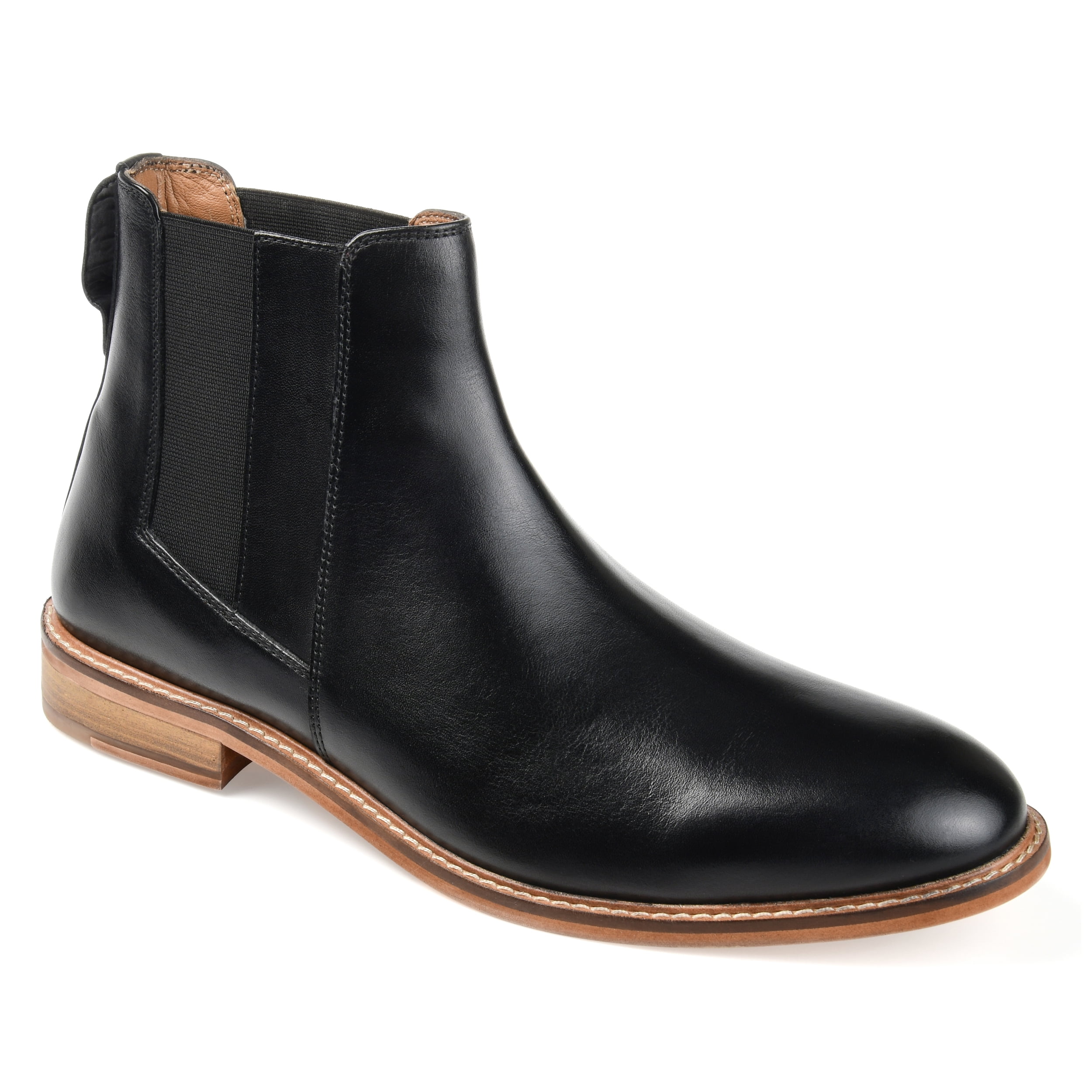 Thomas & Vine Mens Corbin Pull-on Round Toe Chelsea Boot, Widths ...