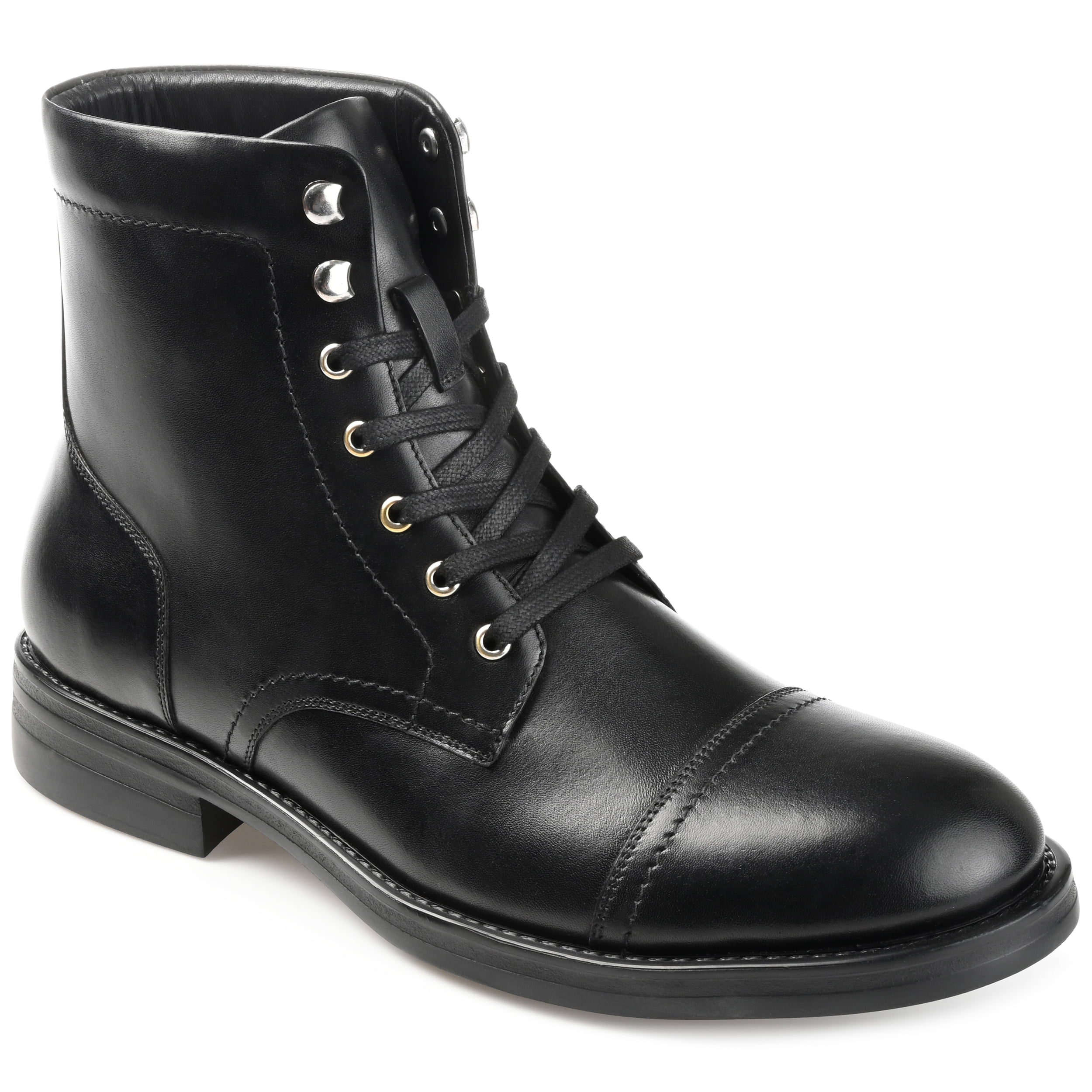 Thomas & Vine Mens Darko Lace-up Cap Toe Ankle Boot, Widths Available ...