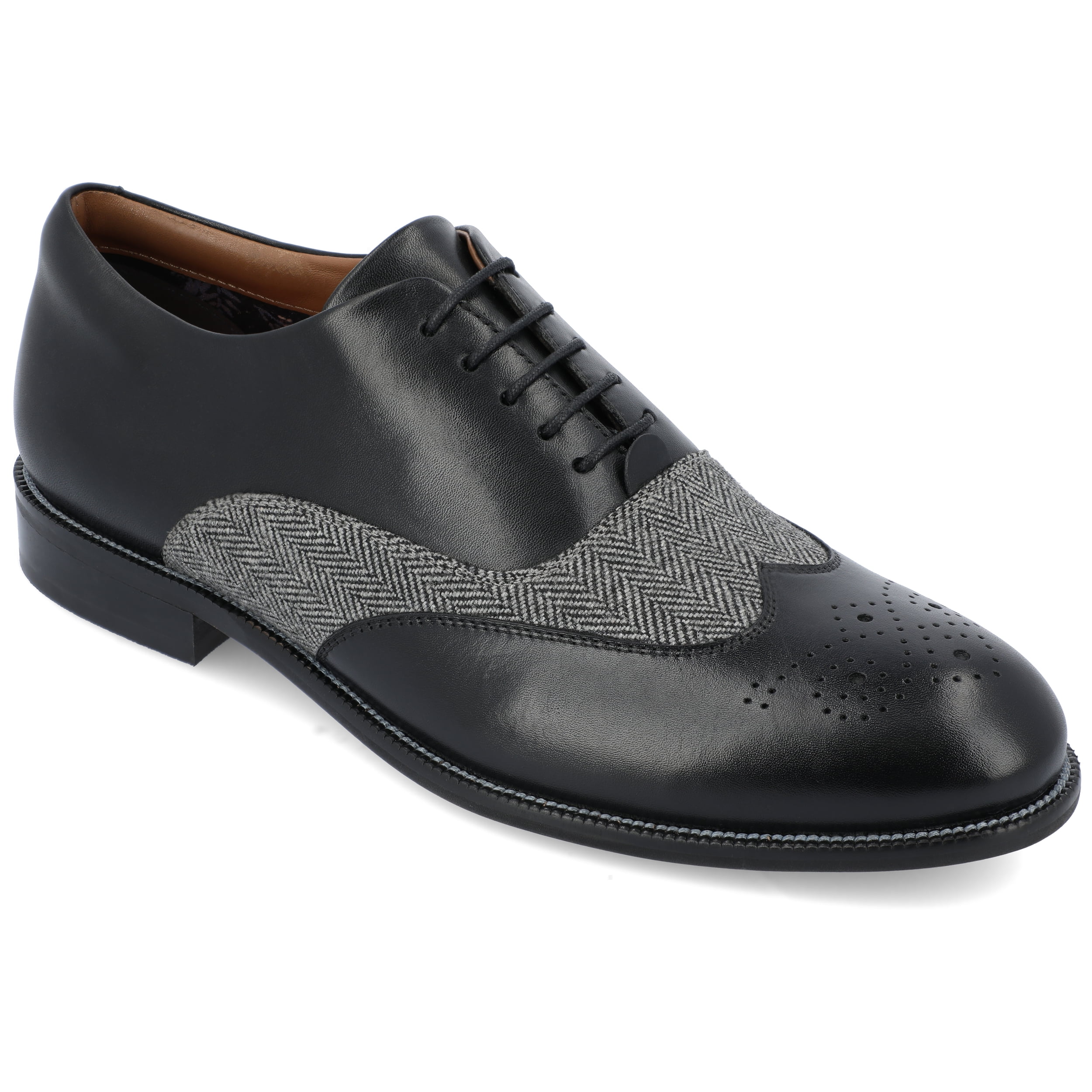 Thomas & Vine Mens Denzell Lace-up Wingtip Oxford - Walmart.com