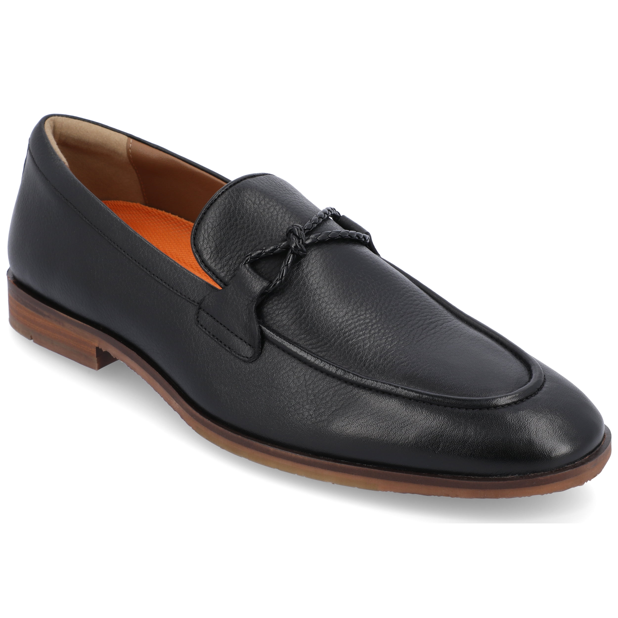 Thomas & Vine Mens Finegan Apron Toe Slip-on Loafer - Walmart.com