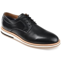 Vance Co. Mens Warrick Tru Comfort Foam Wingtip Lace-up Derby Dress ...