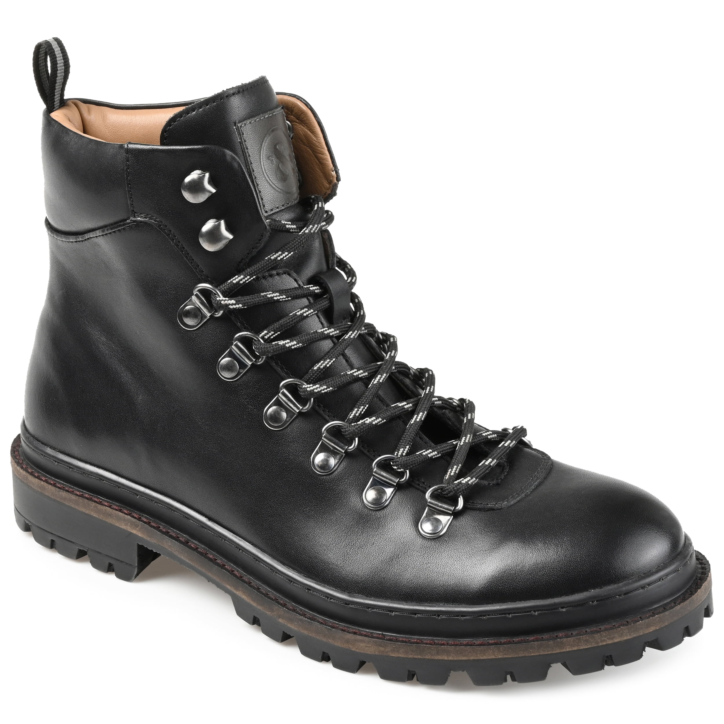 Thomas & Vine Mens Grant Lace-up Round Toe Ankle Boot - Walmart.com