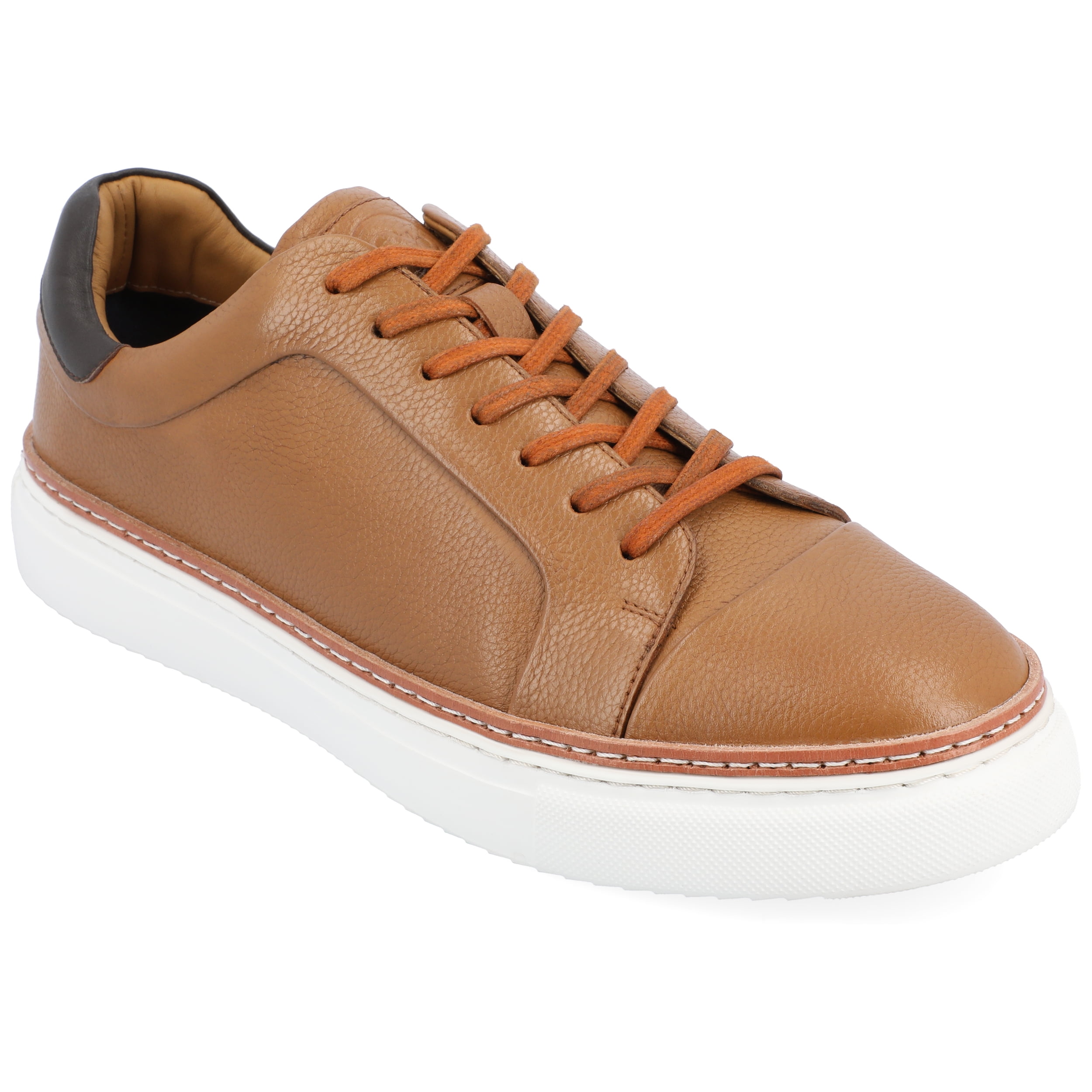 Thomas & Vine Mens Nathan Casual Lace-up Leather Sneaker - Walmart.com
