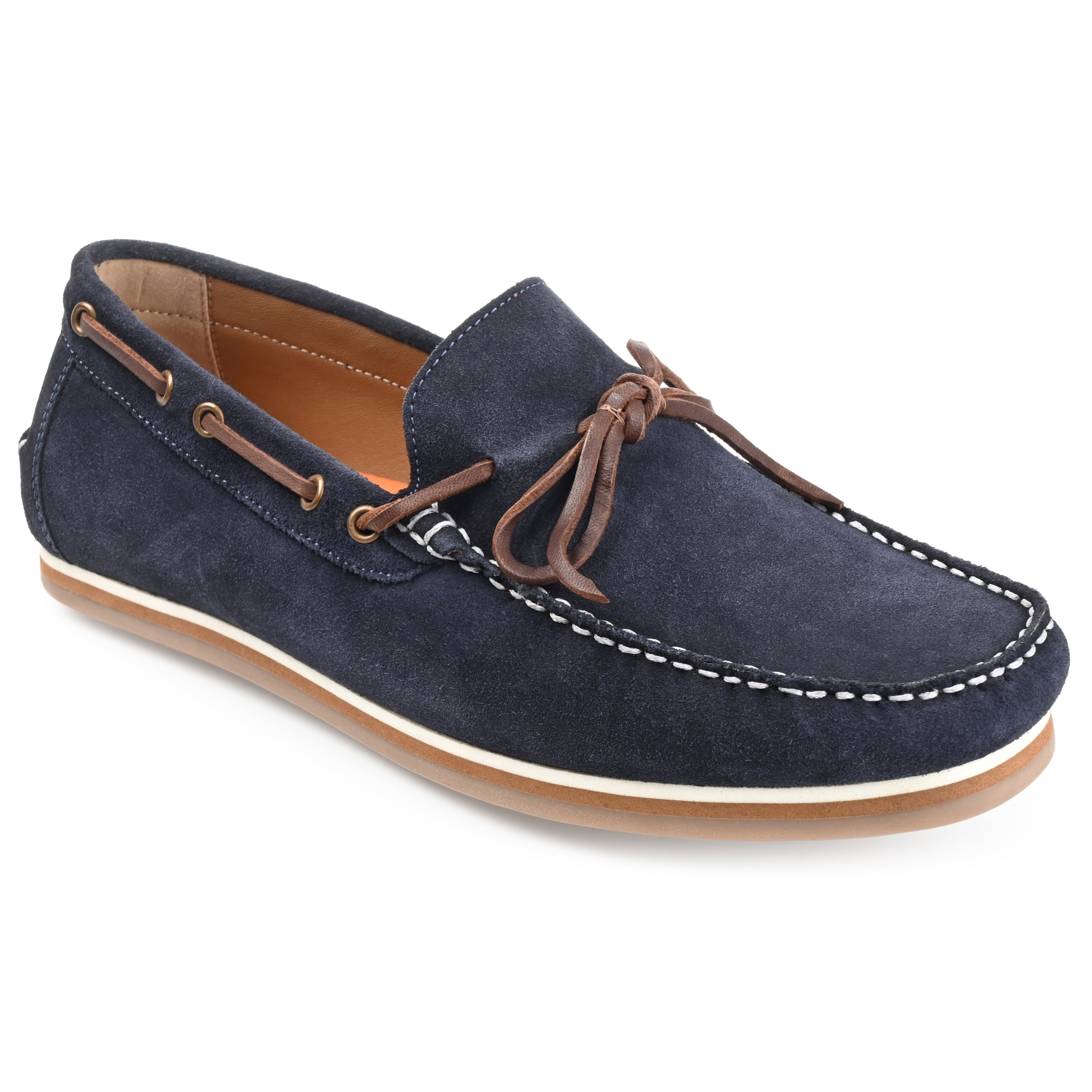 Thomas & Vine Mens Sadler Tru Comfort Foam Lace-up Moccasin Loafer ...