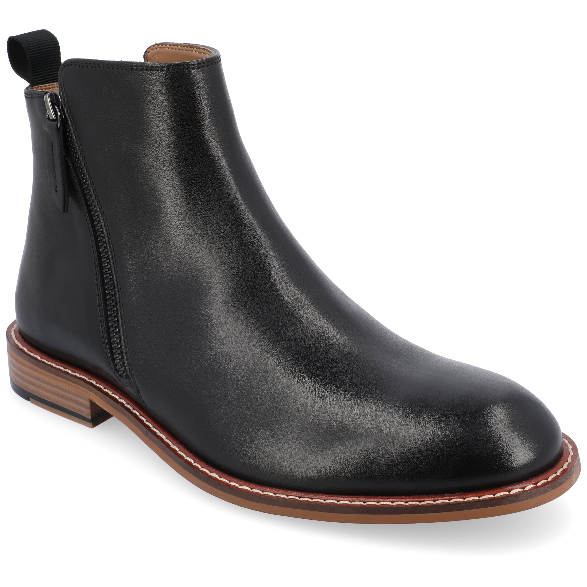 Thomas & Vine Rami Tru Comfort Foam Plain Toe Zip Boot - Walmart.com