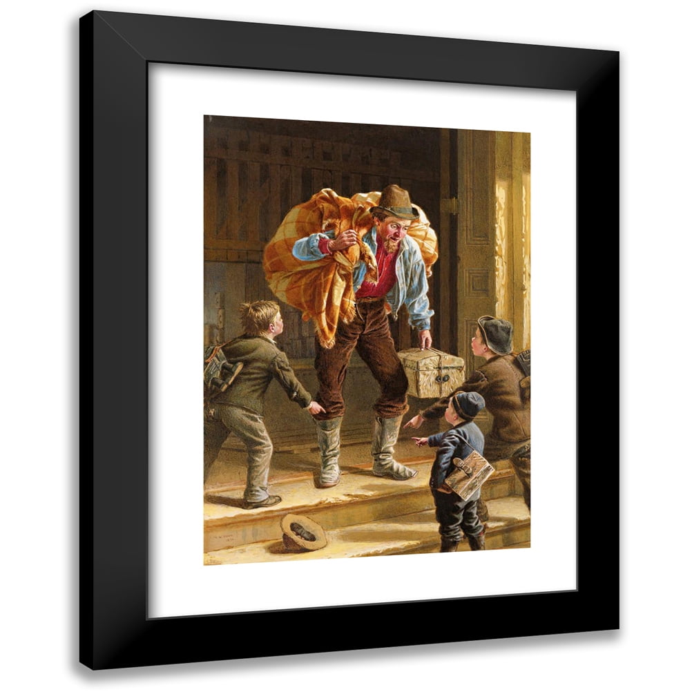 Thomas Waterman Wood 14x18 Black Modern Framed Museum Art Print Titled ...