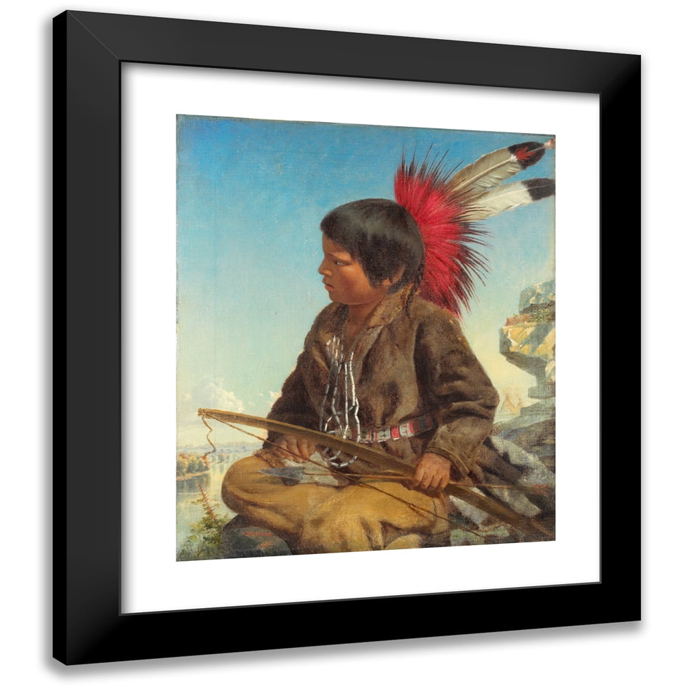 Thomas Waterman Wood 20x23 Black Modern Framed Museum Art Print Titled ...