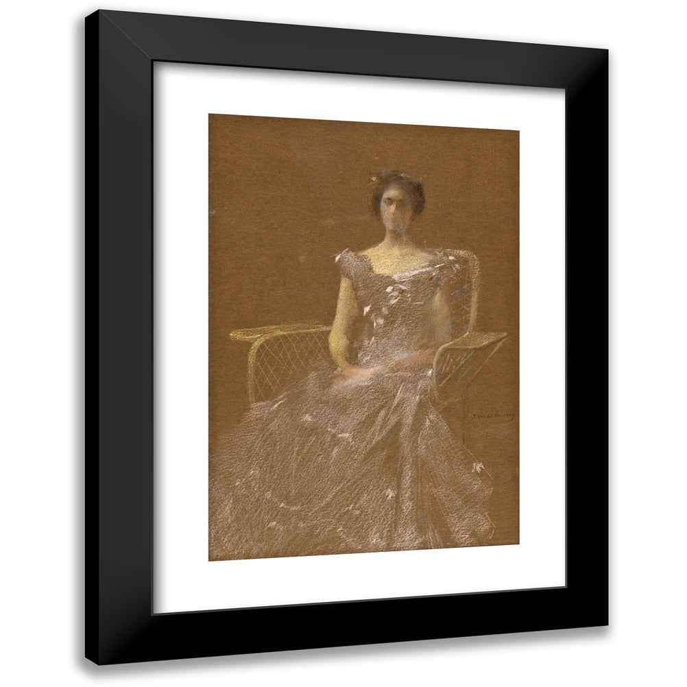Thomas Wilmer Dewing 13x18 Black Modern Framed Museum Art Print Titled ...