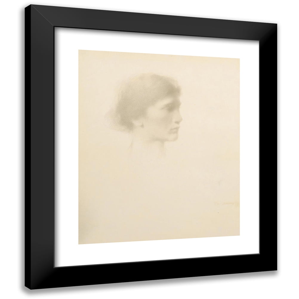 Thomas Wilmer Dewing 15x18 Black Modern Framed Museum Art Print Titled ...