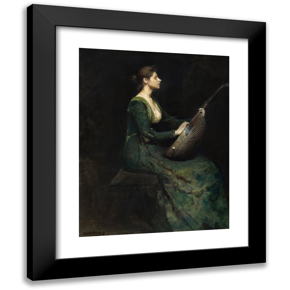 Thomas Wilmer Dewing 15x18 Black Modern Framed Museum Art Print Titled ...
