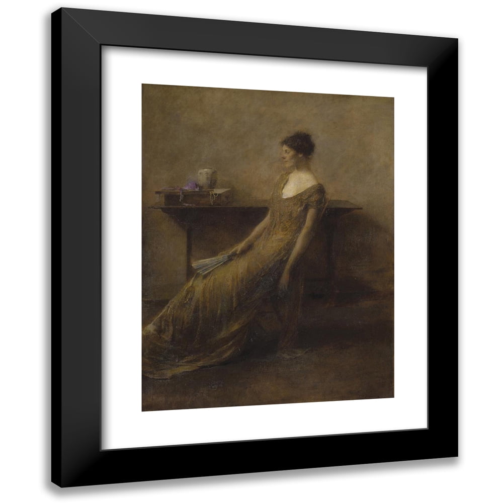 Thomas Wilmer Dewing 19x24 Black Modern Framed Museum Art Print Titled ...