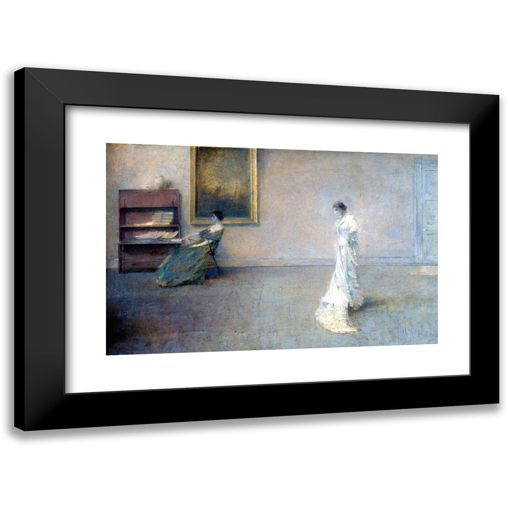 Thomas Wilmer Dewing 24x17 Black Modern Framed Museum Art Print Titled ...