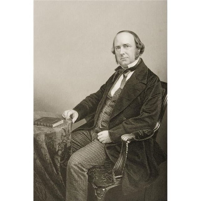 Thomas Wright 1810-1877. English Antiquarian And Writer.Engraved By D.J ...