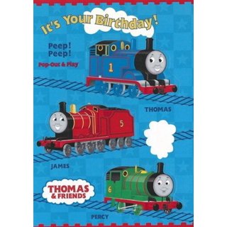 Thomas Birthday Printable Cards Printed Or Digital THOMAS THE TRAIN